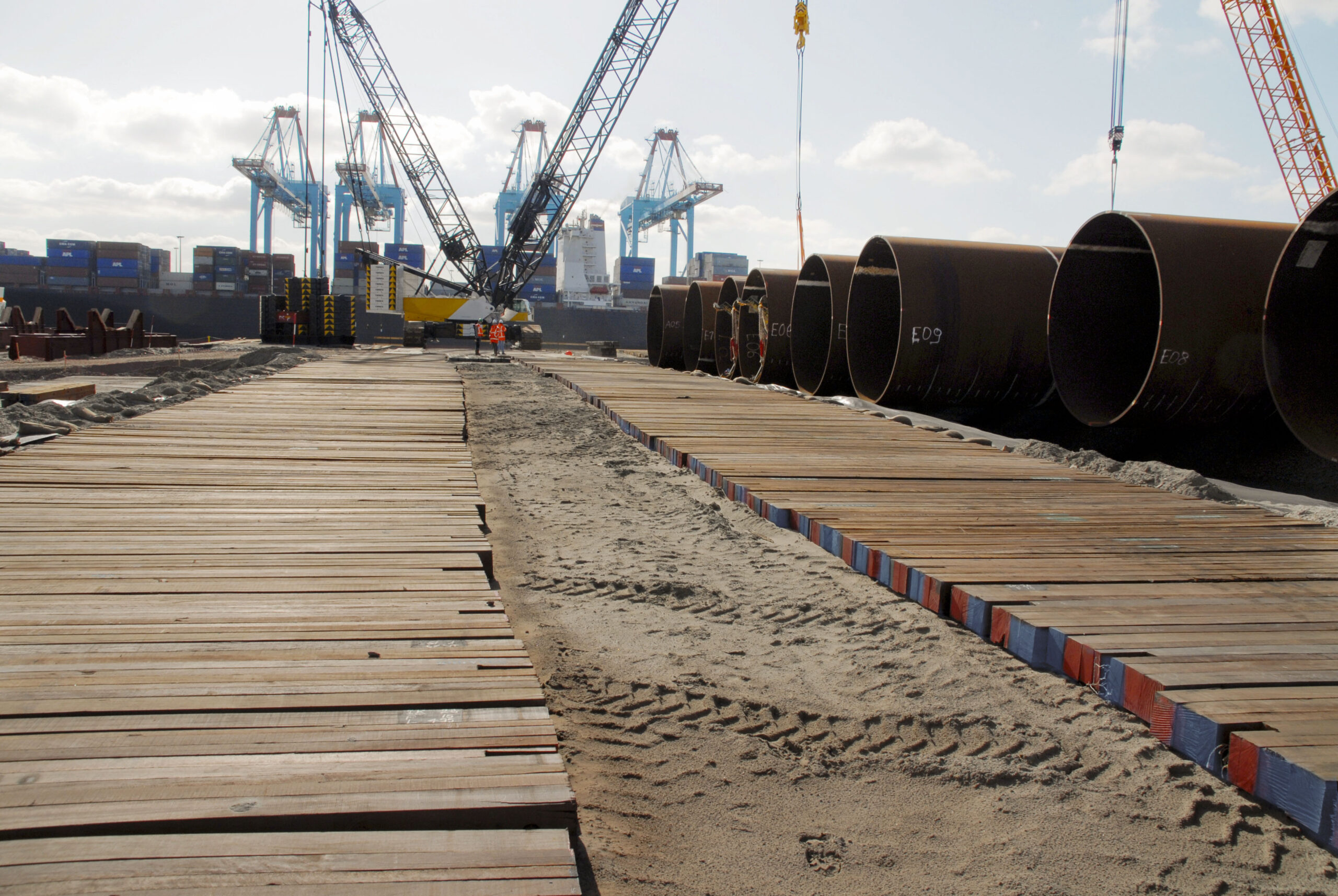 Azobe draglineschotten - Welex Group